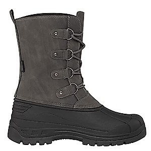 Arctix Men's Nordic Winter Boot, Charcoal, 12 Men