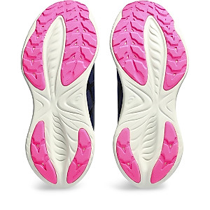 ASICS Women's Gel-Cumulus 25 Trail Shoes, 7.5, Nature Bathing/Lime Green