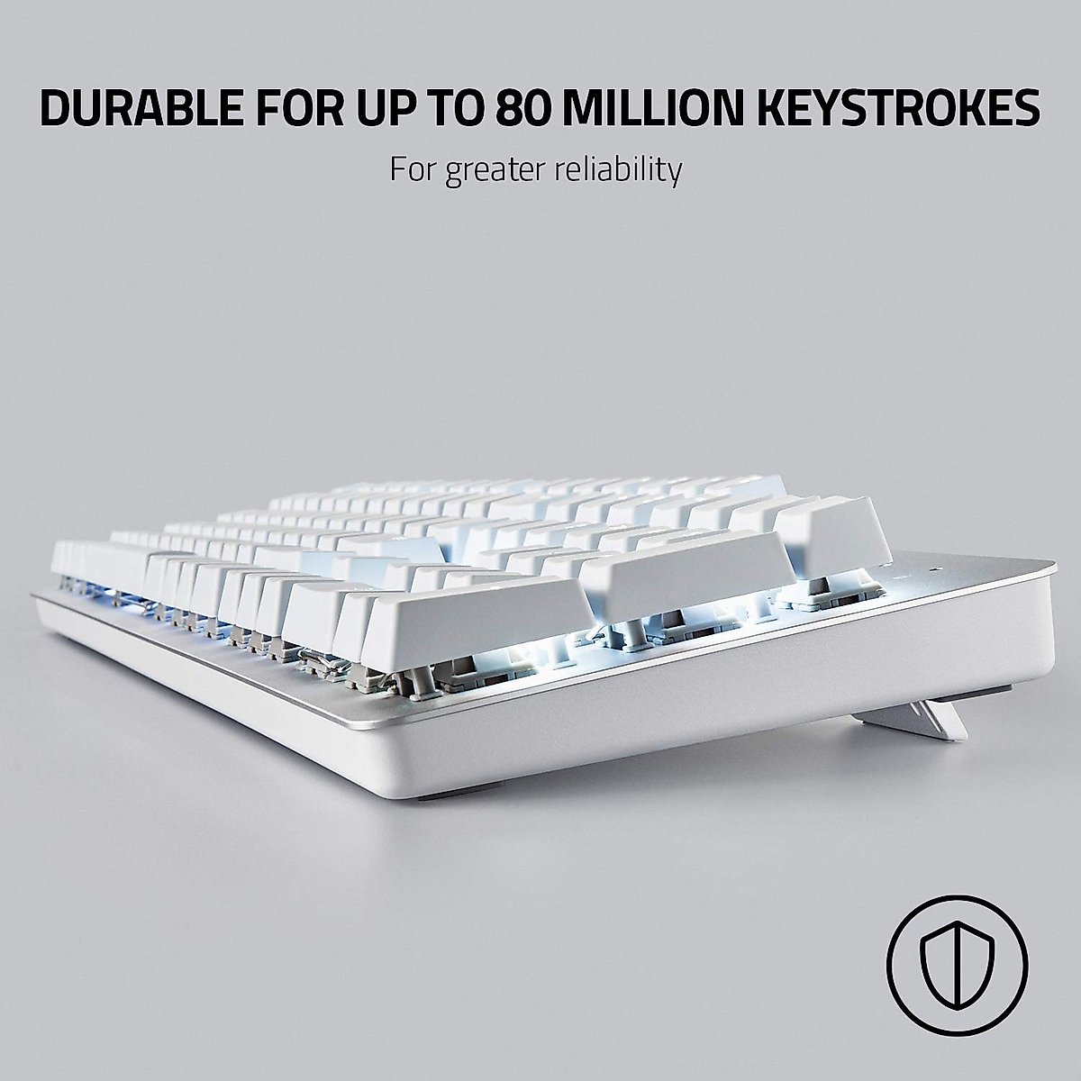 Razer Pro Type: Wireless Mechanical Productivity Keyboard Orange Mechanical Switches - Fully Programmable Keys - Bluetooth and Wireless Connectivity - Durable for Up to 80 Million Keystrokes