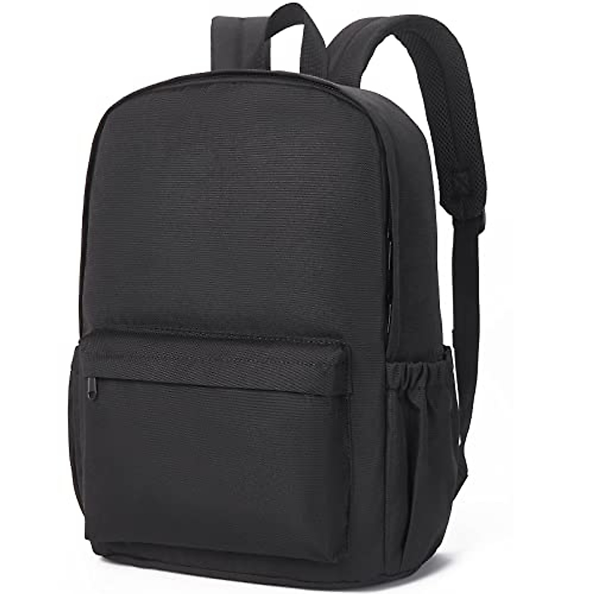 Telena School Backpack for Boys Classic Middle High School Backpack Bookbag for Teen Girls Boys Kids, Black