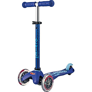 Micro Mini Deluxe 3-Wheeled, Lean-to-Steer, Swiss-Designed Micro Scooter for Kids, Ages 2-5 - Blue…
