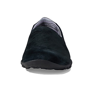 Skechers Women's Breathe Easy-Kindred Loafer, Black, 8.5