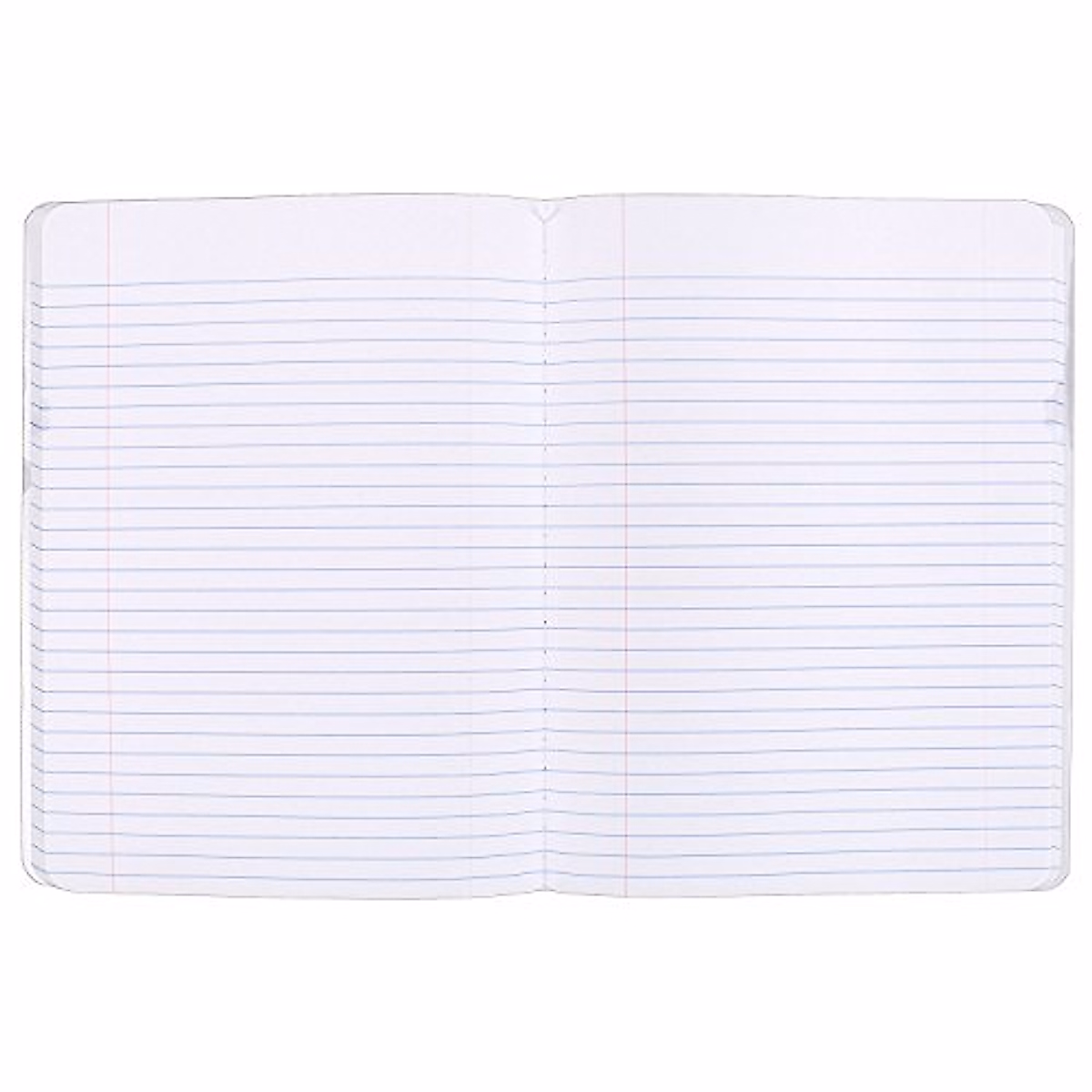 Mead Composition Notebook, Wide Ruled, 100 Sheets, 6 Pack (09910), Black/White