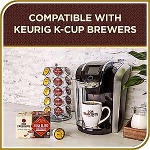 Don Francisco's Hawaiian Hazelnut Medium Roast Coffee - 100 K-Cup Compatible Single-Serve Pods, 100% Arabica, Recyclable through TerraCycle, Rich Nutty Flavor with Coconut Hints