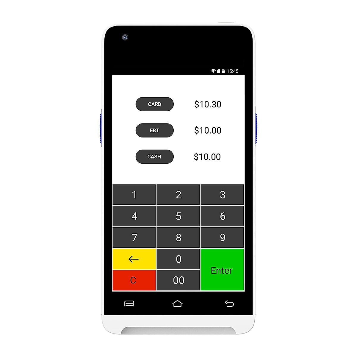 Valor PayTech VP550E POS Eco-Friendly Terminal | 5” Touchscreen, Android 12, 3.8V/3600mAh Battery, PCI PTS 6.x Certification, Paperless e-Receipts, Wi-Fi, 5G/4G/3G & Bluetooth 2.1/5.0