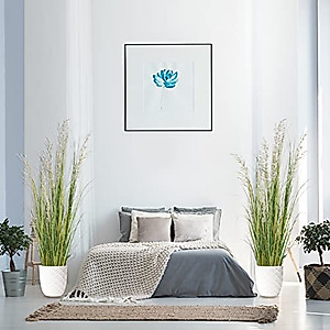 AfanD Artificial Plant 47in（2pack） Tall Artificial Grass Plant,Faux Plants Indoor Home Decorative Artificial Plants & Flowers in Pot Fake Plant, House Plant Indoor