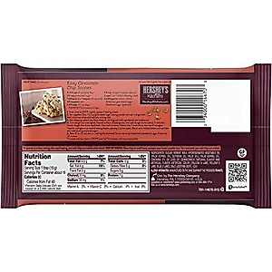 Hershey Cinnamon Baking Chips - 10 oz Bags - Pack of 3 - Great for baking and Snacking on - Perfect to Give a Bag and Use a Bag for Yourself - Use Anytime and Especially During the Holidays