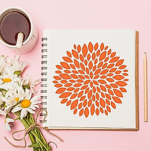 DZXCYZ 80 Pcs 3 x 3 Inch Stencils for Painting on Wood, Reusable Flower Stencils Butterfly Stencils Bird Plastic Stencils Bee Wall Stencil DIY Craft Template Paint Stencils Set for Wall Home Decor