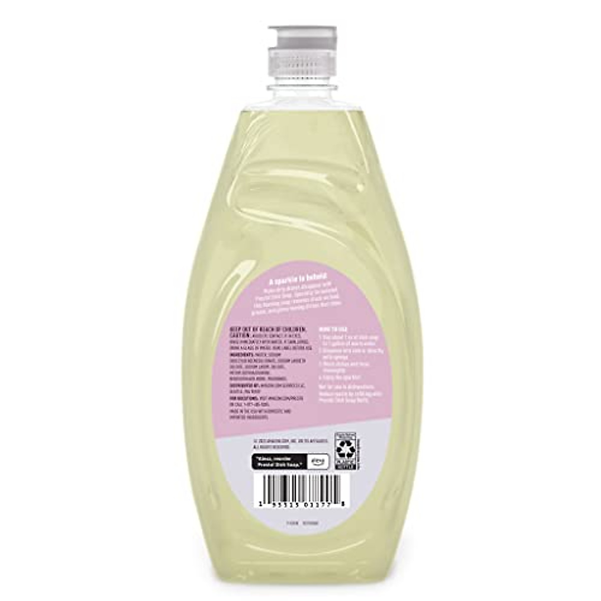 Amazon Brand – Presto! Dish Soap, Lavender Scent, 30 fl oz, Pack of 2