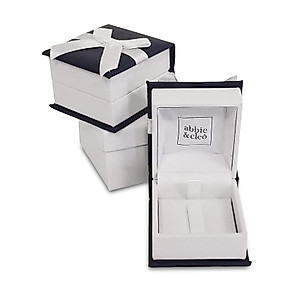 Abbie+Cleo 4 1/3 CT TGW Women's Cubic Zirconia 3 Stone Engagement Ring - Anillo de Mujer - 925 Sterling Silver - Statement Ring (Round Shape - Size 9)