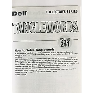 Volumes 241, 242, and 243 of Tanglewords from Penny Press Collectors Series (Letterboxes)