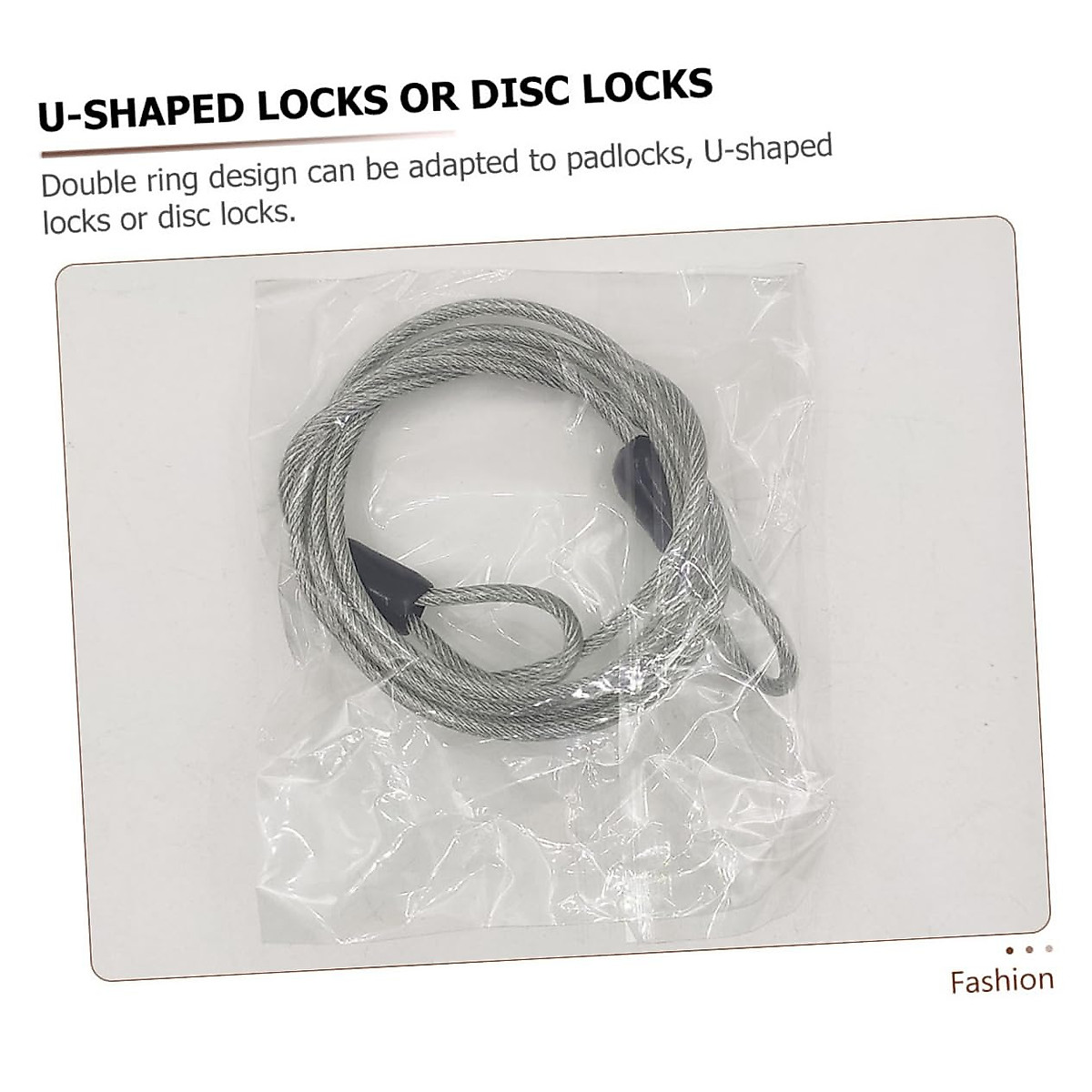 OSALADI 3pcs Wire Rope Metal Lock Steel Wire Lock Cable Green Lock Rope Road Bike Looped Bike Cable Lock Cable with Aksesuar? Kilidi Heavy Duty Bike Lock Padlock Cable Ring Security Lock