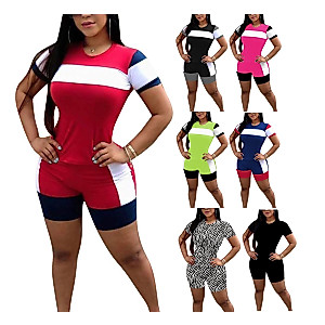 TOPONSKY Ethika Womens Biker Tights 2 Piece Piezas Set Pants Women Black Gray L