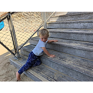 Sandra Aris | Crawling Pants for Babies & Toddlers | Added Butt and Knee Padding for Kids Learning to Crawl & Walk (Super Star, 3T)