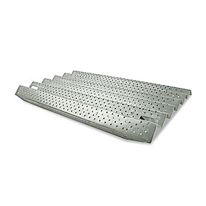 Music City Metals 91931 Stainless Steel Heat Plate Replacement for Gas Grill Models Kirkland 720-0193 and Kirkland 720-0432