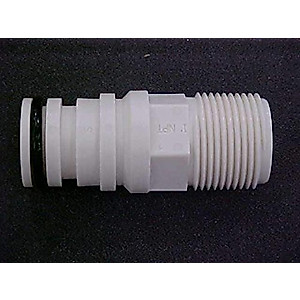 Kenmore 7278442 Water Softener Installation Adapter Tube, 1-in Genuine Original Equipment Manufacturer (OEM) Part White