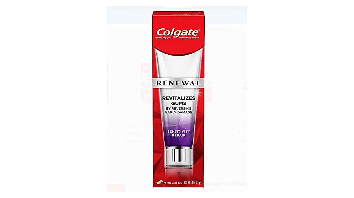 Colgate Renewal Gum Toothpaste for Sensitive Gums & Fresh Mint Care