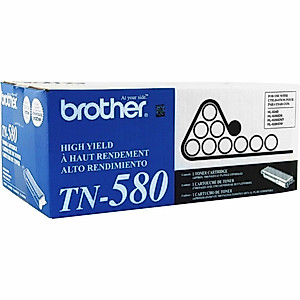Brother TN580 High Yield Toner -Cartridge - Retail Packaging - Black