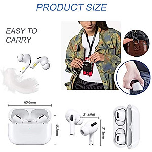 Wireless Earbuds Bluetooth Headphones with Charging Case Noise Cancelling 3D Stereo Headsets Built in Mic in Ear Ear Buds IPX5 Waterproof Air Buds for iPhone/Android/airpod pro case