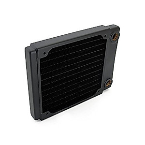XSPC 5060596650008 XSPC TX120 Ultrathin Radiator - 120mm, Black Black