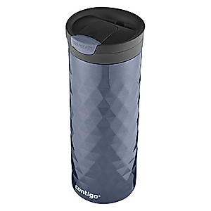 Contigo SNAPSEAL Kenton Vacuum-Insulated Stainless Steel Travel Mug, 20 oz., Serenity