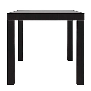 Ameriwood Home Parsons Coffee Table, Espresso, 19 in x 39 in x 18 in (D x W x H)