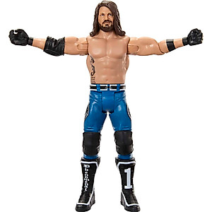 Mattel WWE AJ Styles Top Picks Action Figure, Collectible with 10 Points of Articulation & Life-like Detail, 6-inch