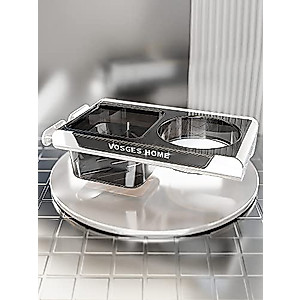 Self Adhesive Hair Dryer Stand Rack Organizer，with Plug Holder Hair Dryer Holder Wall Mounted, Multi-Functional Bathroom Storage Rack，Compatible Most Hair dryers on The Market（White