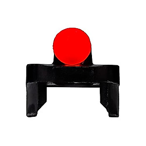 HIVIZ Narrow Magnetic Fiber Optic Shotgun Sight with Red Light Pipe