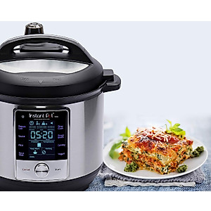 Instant Pot Max 6 Quart Multi-use Electric Pressure Cooker with 15psi Pressure Cooking, Sous Vide, Auto Steam Release Control and Touch Screen