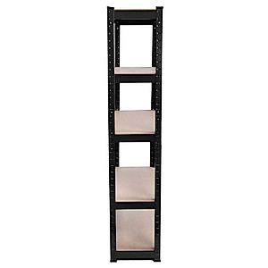 5 Shelf Adjustable Storage Shelving Unit, 59 Inch Tall Heavy Duty Garage Shelf with Boltless System, Metal Multi-Use Storage Shelving for Industrial Workshop / Garage, 1930LBS Total Capacity