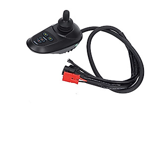 Replacement Joystick Controller for Power Wheelchair Brushed 4P Joystick Controller with Brake Joystick Controller