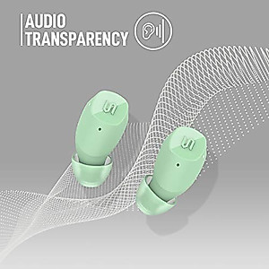 SOUL New S-Nano True Wireless Earbuds - in Ear Headphones, Ultra Portable, Bluetooth, IPX5 Waterproof, Transparency Mode - Lime