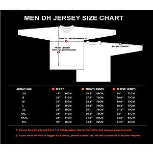 Cycling Jersey Men's Mountain Bike Motocross Jersey Long Sleeve MTB T-Shirt Downhill Tops Sports Racing Blouse Yellow L