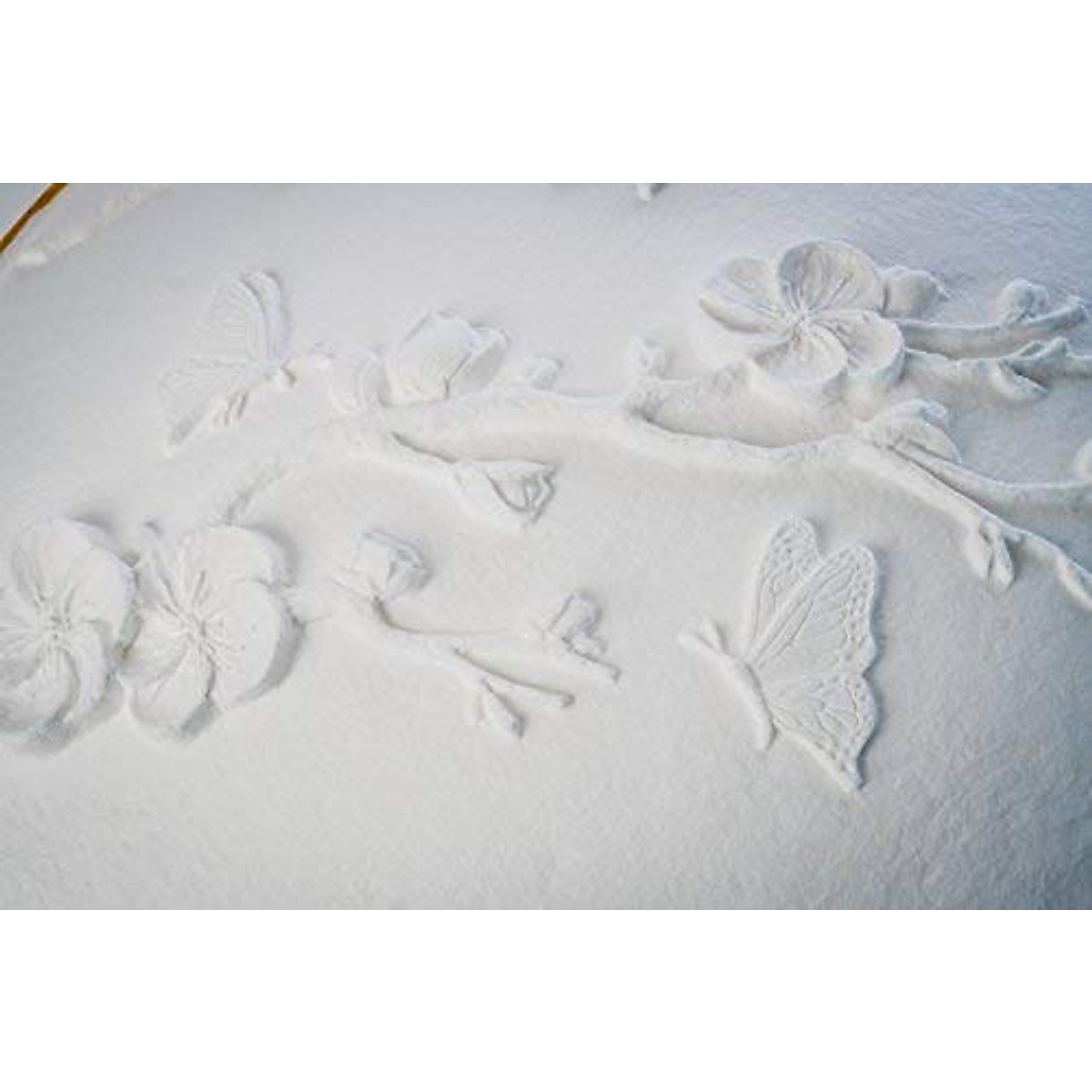 Biodegradable Urn for Human Ashes (Orchard Butterfly) Water Burial Urn, Urn Floats in Water, Urn for Cremation, Ocean Water Scattering Urn for Ashes, Floating Urn, Earth Memorials, Adult Large W-306