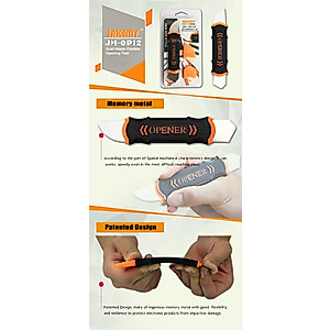 Spudger Opening Pry Tool, Pistachio Opener, Anti-Static Thin Flexible Stainless Steel Opener for Phone Laptop Tablet LCD Covers Glass Removal, Replacing Batteries