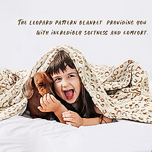 ZHIKU Warm Blanket Throw Soft Fleece Blankets Throw Blanket Lightweight 50"×60"