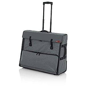 Gator Cases Creative Pro Series Nylon Carry Tote Bag for Apple 27" iMac Desktop Computer with Pull Handle and Wheels (G-CPR-IM27W)