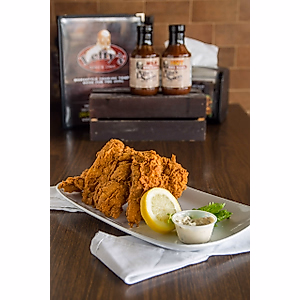 Lefty's Original Fish N' Chicken Mix | Air Fry and Oven Baked Seasoned Coating Mix for Fish, Chicken, Pork Chops, Shrimp and Vegetables | 16 oz.