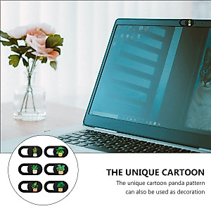 6pcs Camera Cover Webcam Cover Slide for Desktop Webcam Cover Slide for Tablet Webcam Cover Slider Webcam Cover Slide for Computer