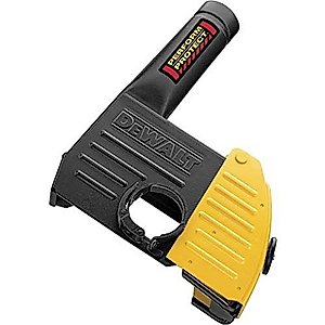 DEWALT Angle Grinder Dust Shroud, Cutting and Tuck Pointing, 5-to-6-Inch (DWE46100) , Black