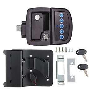Bauer AP Products 013-5091 Keyed-A-Like Bluetooth Electric Towable Lock - RH,Black