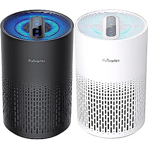 Air Purifiers for Home, H13 True HEPA Filter for A11ergies, Pollen, Smoke, Dusts, Pets Dander, Odor, Hair, Ozone Free, 20db Quiet cleaner for Bedroom, Room, Kitchen and Living Room, SGS Certificaion