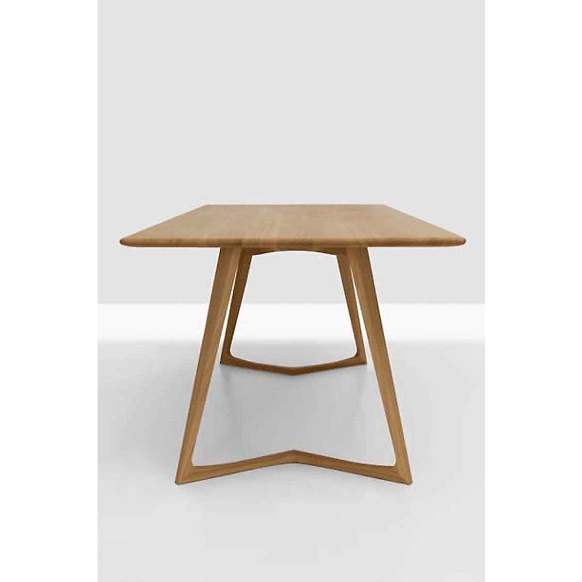 River 'Rectangle' Dining Table. All solid Hardwood. Highest quality on Amazon.