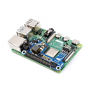 waveshare POE Hat for Raspberry Pi 4 B 3 B+,Mini Power Over Ethernet Hat (E) Expansion Board for Raspberry Pi,IEEE 802.3af-Compliant,Compatible with The Raspberry Pi Official Case