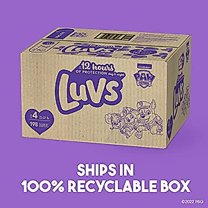 Luvs Pro Level Leak Protection Diapers Size 2 264 Count Economy Pack, Packaging May Vary