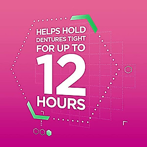 SUPER POLIGRIP Denture Adhesive Cream Original 2.40 oz (Pack of 6)