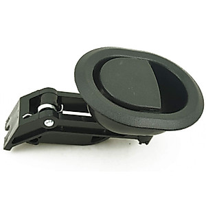 AUXPhome 2Pcs Universal - Oval Recliner Sofa/Chair Release Lever Pull Handle ，for All Manufacturer Brands （Fit 6mm and Below 6mm Barrel Cables，Hard Plastic - Black