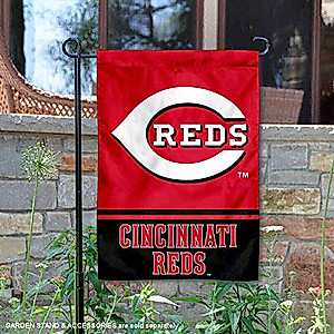 Cincinnati Reds Double Sided Garden Flag