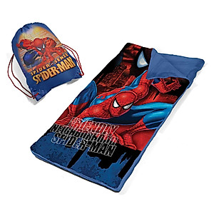 Marvel Spiderman Slumber Bag Set, Multicolor, 30x54